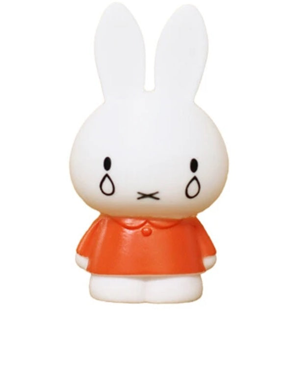 Miffy is Crying in Orange Dresss Figure Puppet Figure – Armomo